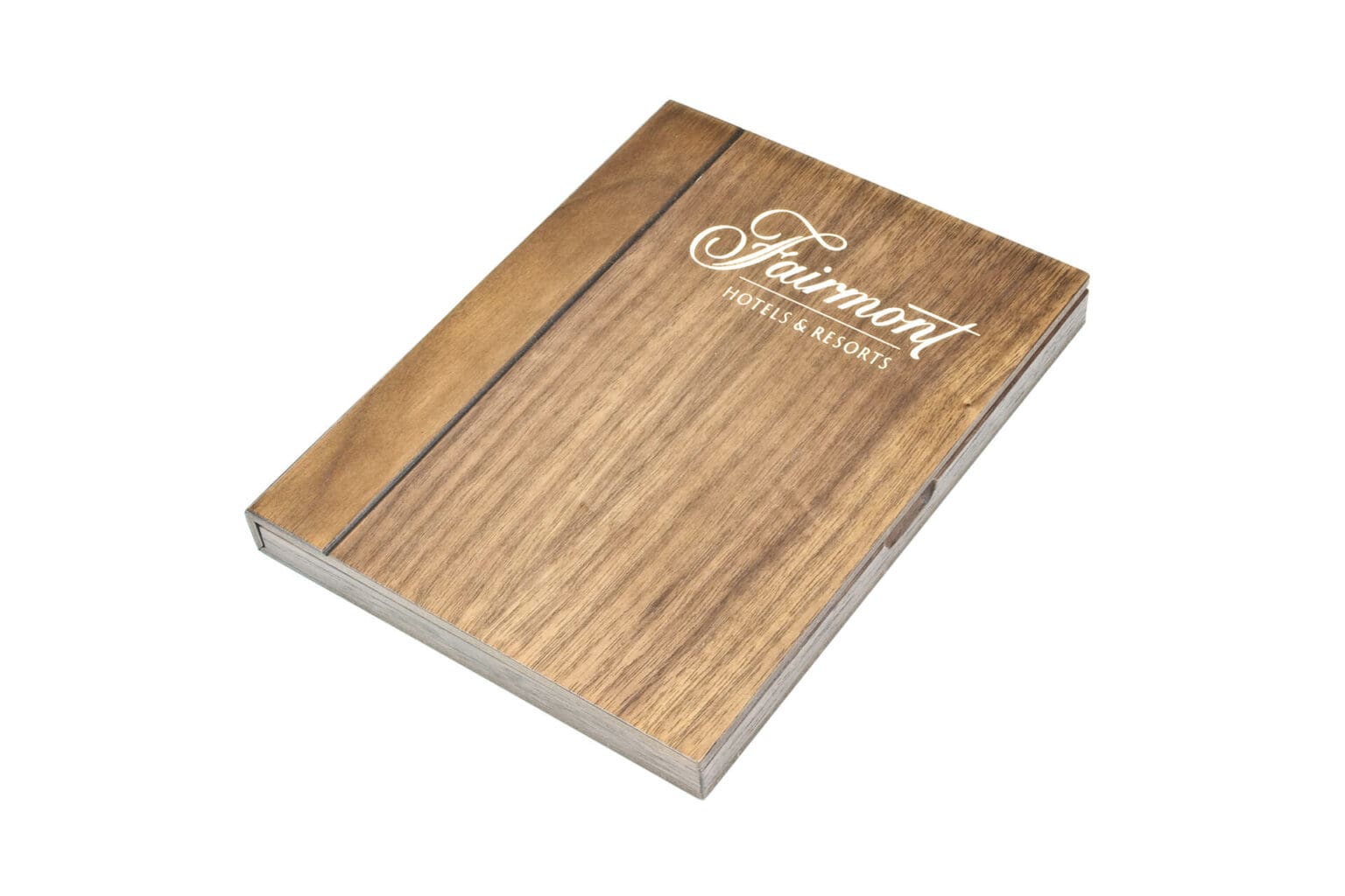 Wooden bill presenter, luxury check folder, custom bill presenter