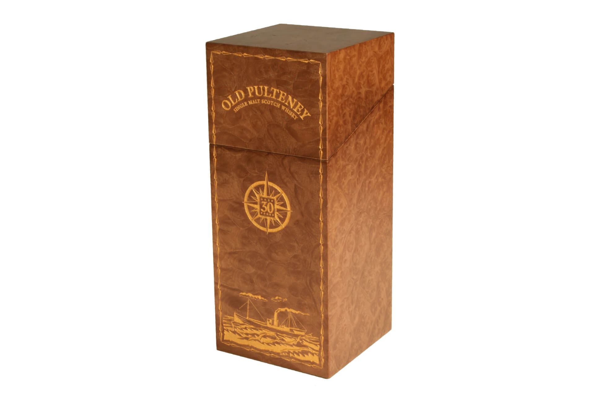 Whisky packaging for Pulteney Distillery - MORAN'S