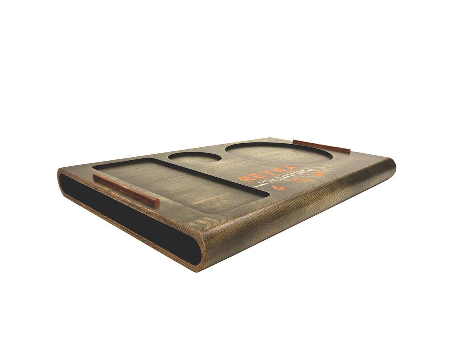 Roku Gin Premium Hexagonal Wooden Serving Tray | Moran's Wood